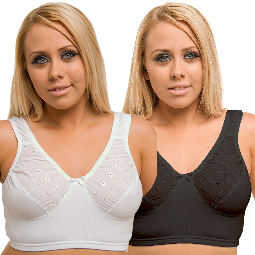 Cotton Pull On Bra Kazco co uk