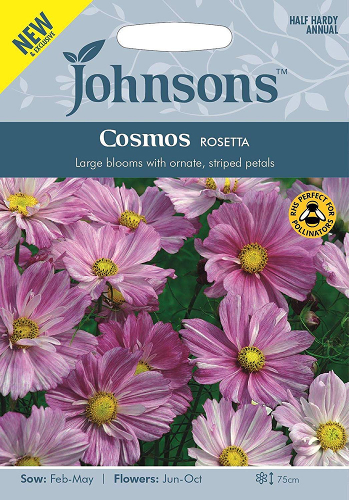 Cosmos Rosetta Seeds by Johnsons - kazco.co.uk